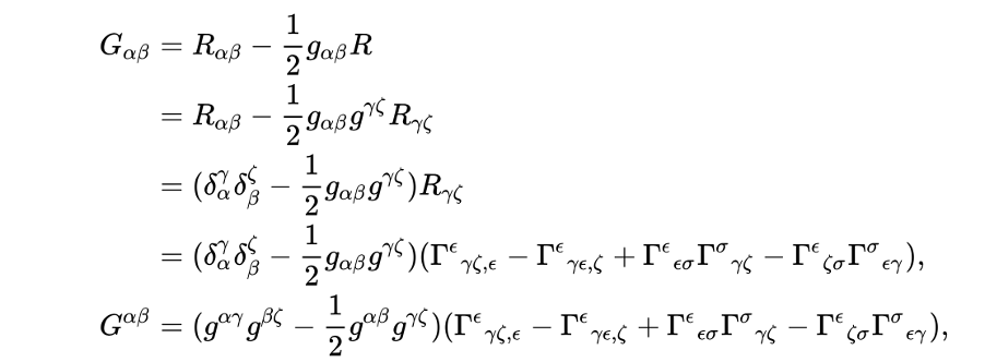 Solving the Einstein Equation | Rationalising The Universe